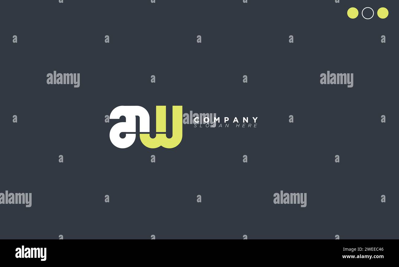 Aw letters hi-res stock photography and images - Alamy