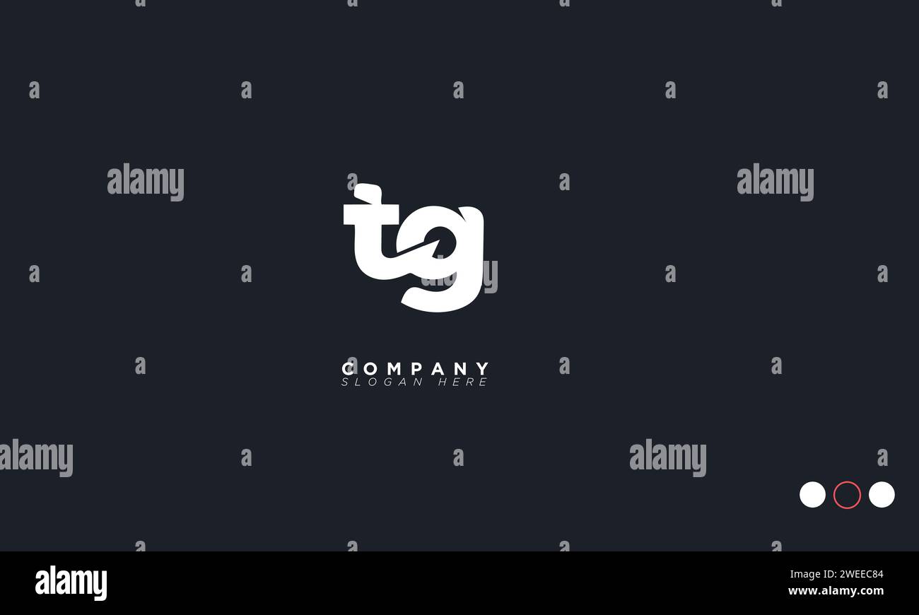 Letter tg vector vectors Stock Vector Images - Alamy