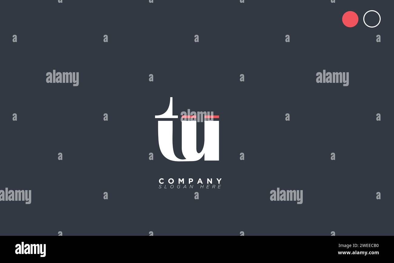 TU Alphabet letters Initials Monogram logo Stock Vector Image & Art - Alamy