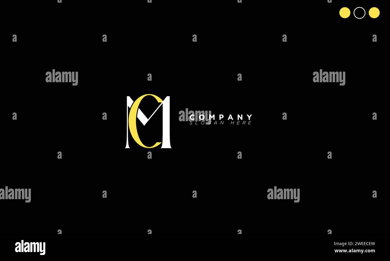 CM Alphabet letters Initials Monogram logo Stock Vector Image & Art - Alamy
