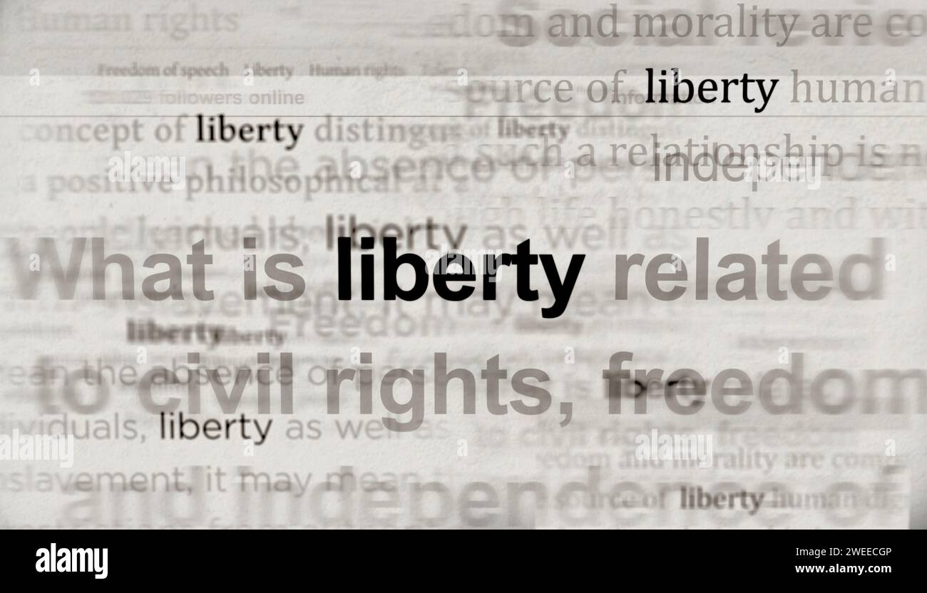 Liberty freedom independence headline news across international media ...