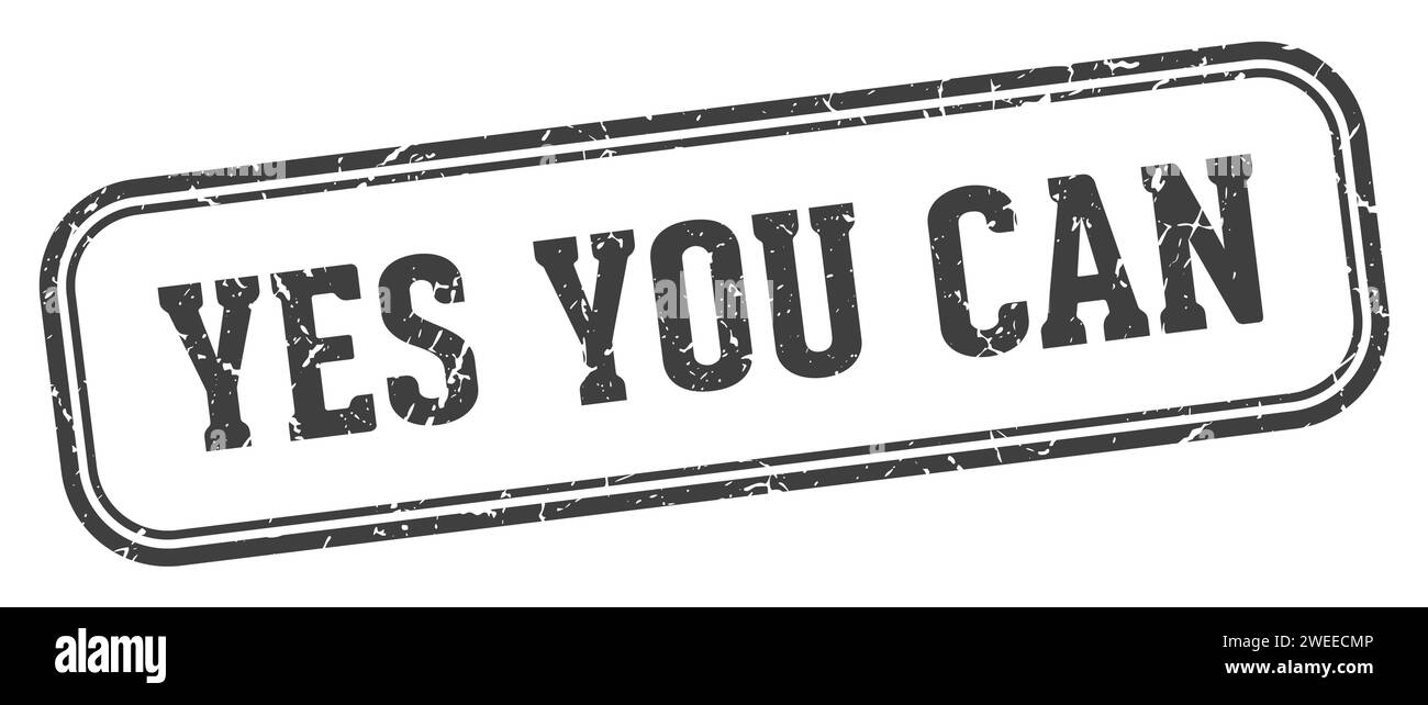 yes you can stamp. yes you can rectangular stamp isolated on white ...