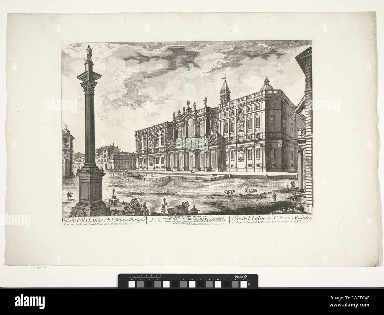Santa Maria Maggiore Te Rome, Domenico Montaigù, After Jean Barbault, c ...