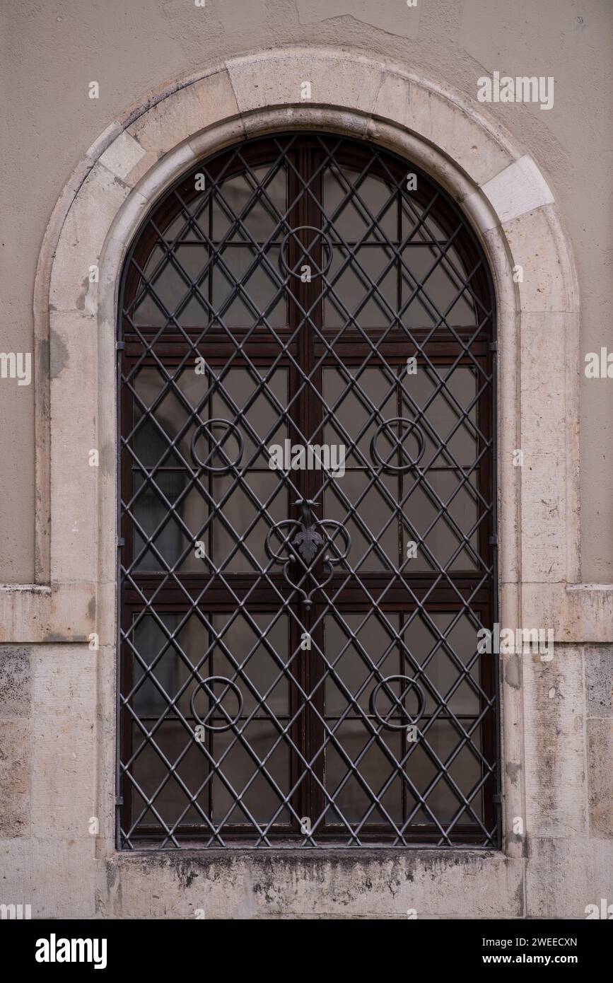 Munich, Germany - May 01, 2023: Antique window on famous Bavarian ...