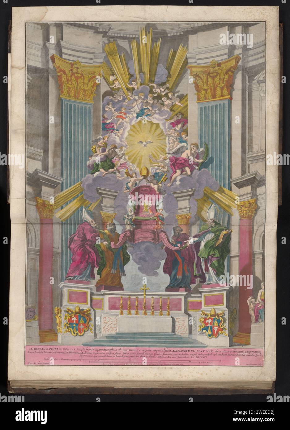 Chair Peter, Jacques Blondeau, after Giovanni Lorenzo Bernini, 1693 ...