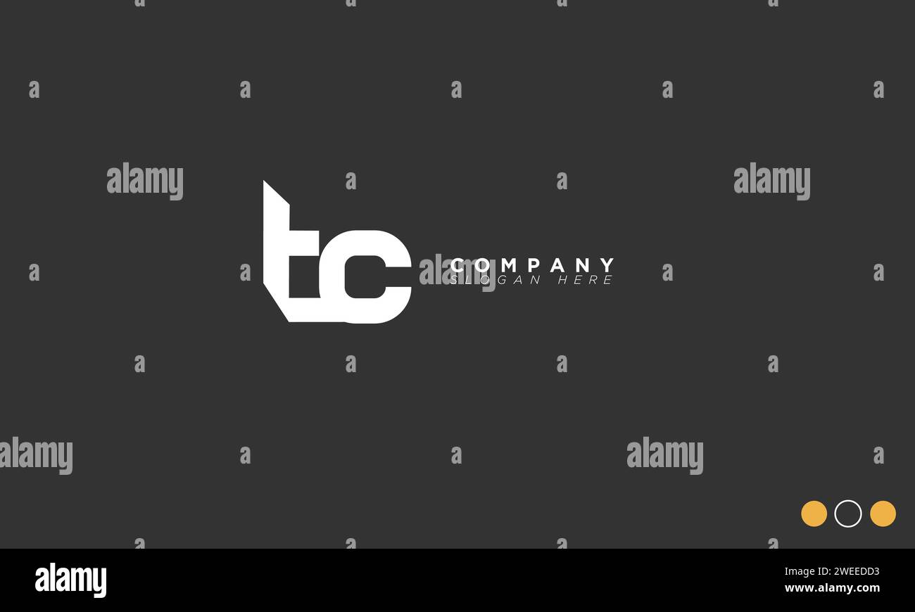 TC Alphabet letters Initials Monogram logo Stock Vector Image & Art - Alamy