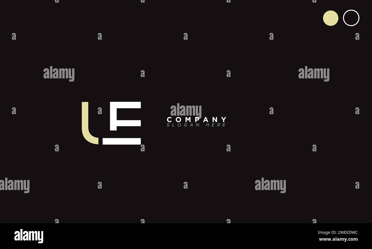 LE Alphabet letters Initials Monogram logo Stock Vector Image & Art - Alamy