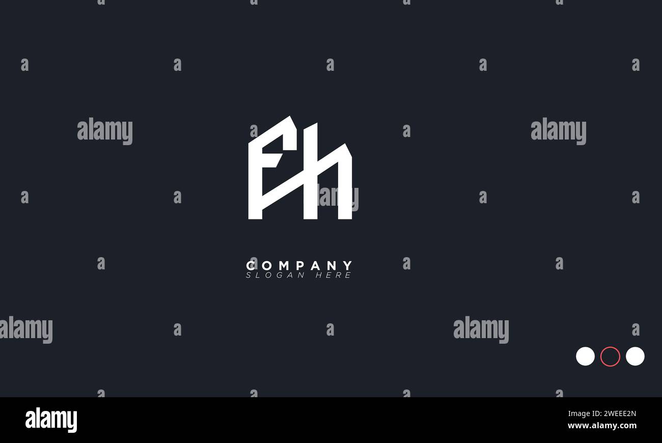 Fh logo vector vectors hi-res stock photography and images - Alamy