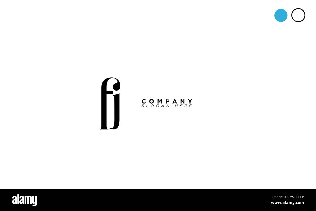 Fj alphabet Stock Vector Images - Alamy