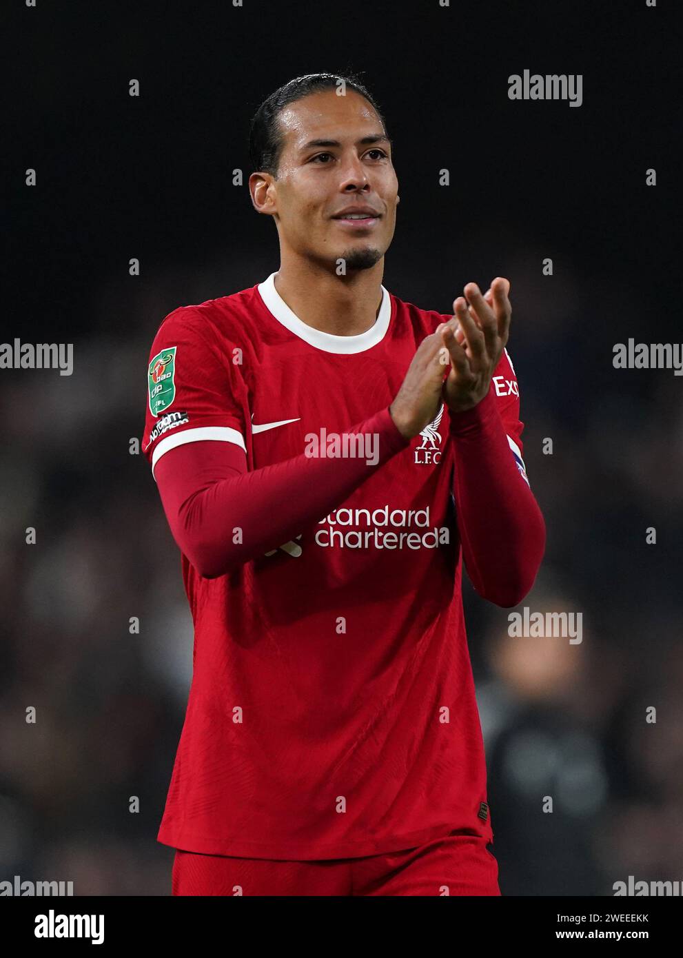Virgil van dijk 2024 liverpool hi-res stock photography and images - Alamy
