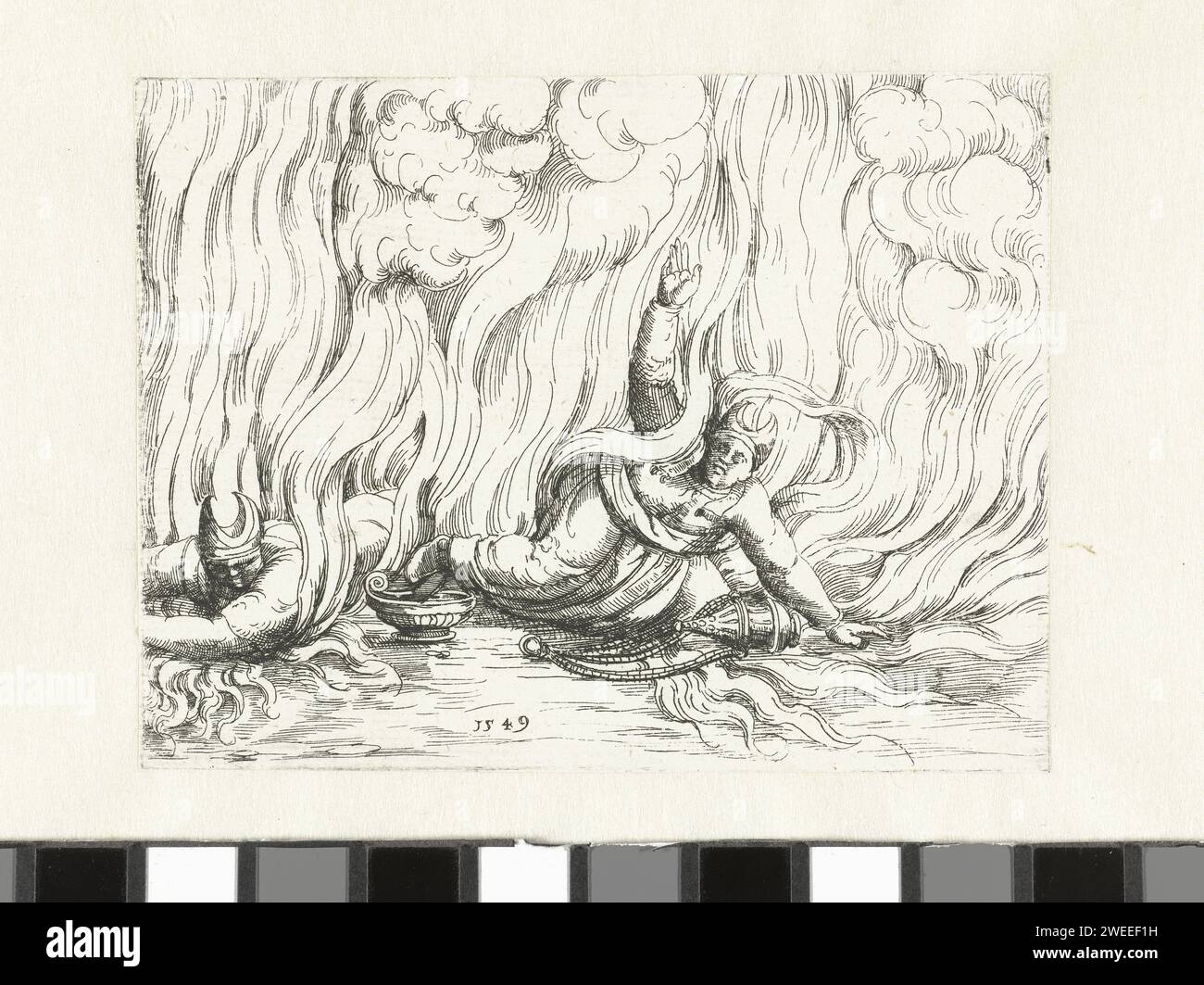 Nadab and Abiha die from fire after their wrong burnt offering ...