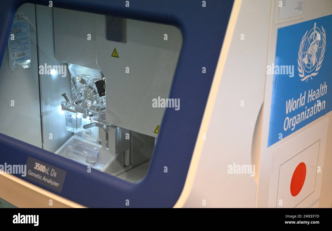 Prague, Czech Republic. 25th Jan, 2024. The presentation of new device ...