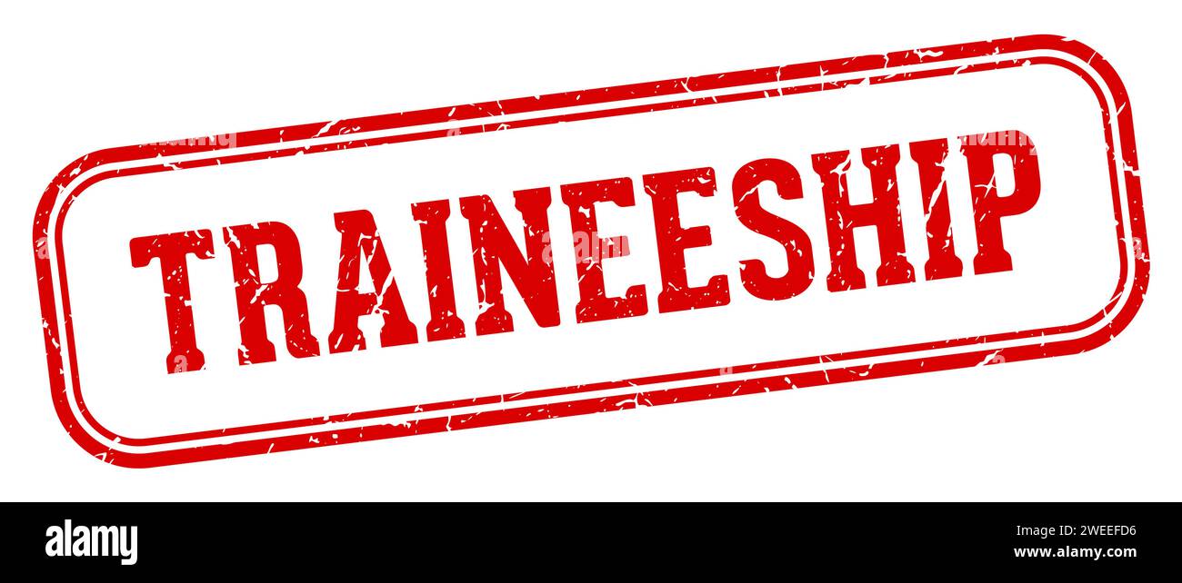 traineeship stamp. traineeship rectangular stamp isolated on white background Stock Vector Image ...