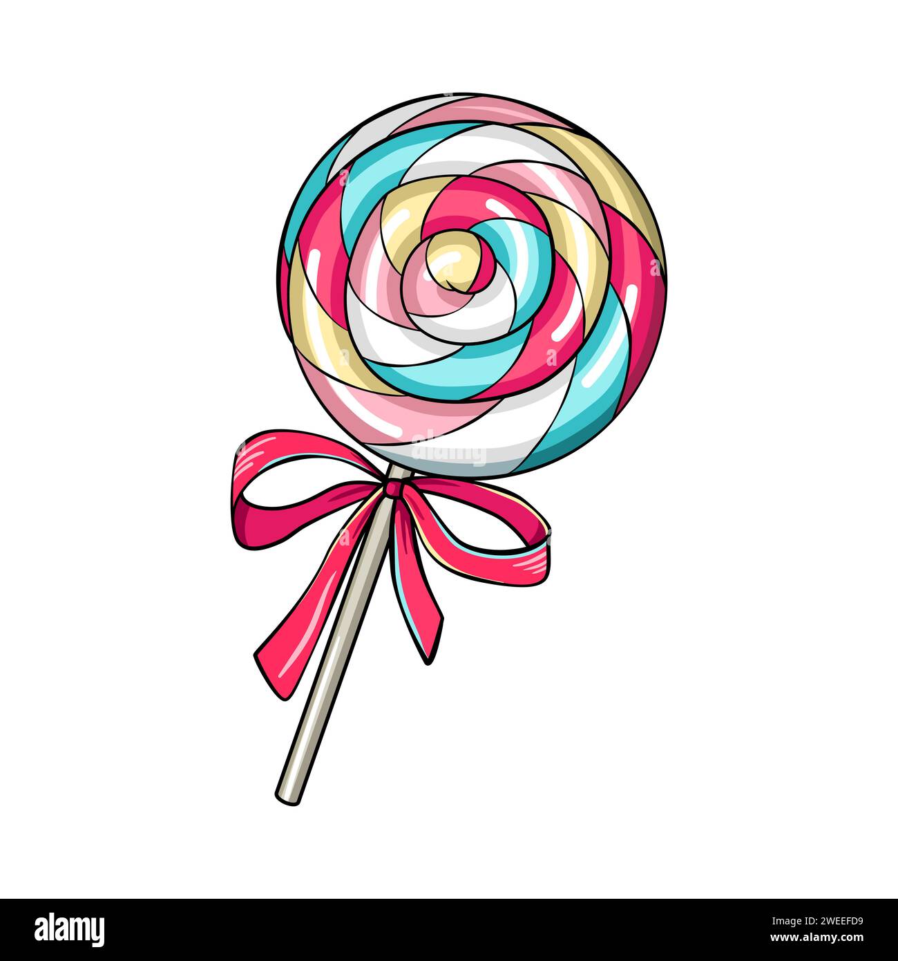 Lollipop bow Cut Out Stock Images & Pictures - Alamy