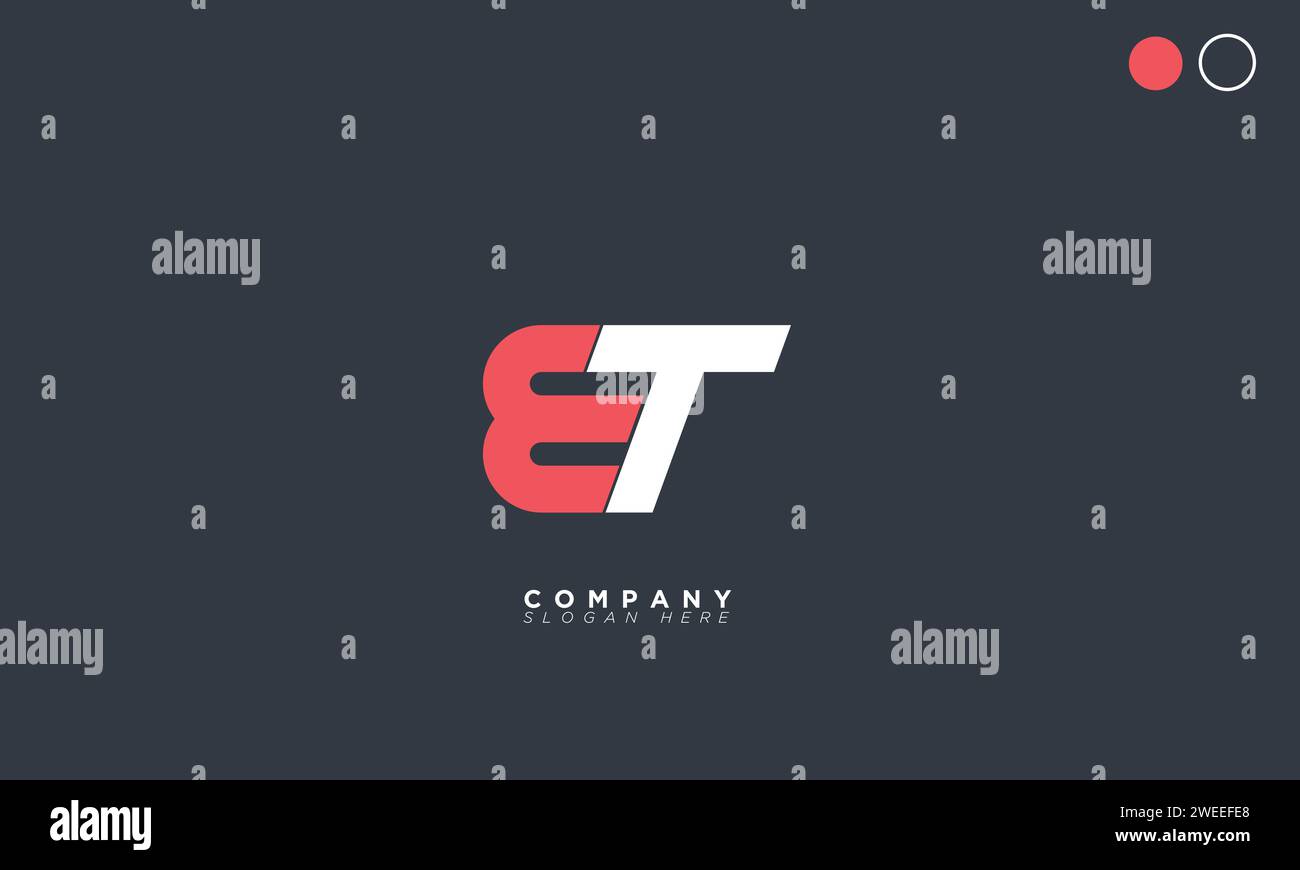 Et letters hi-res stock photography and images - Alamy