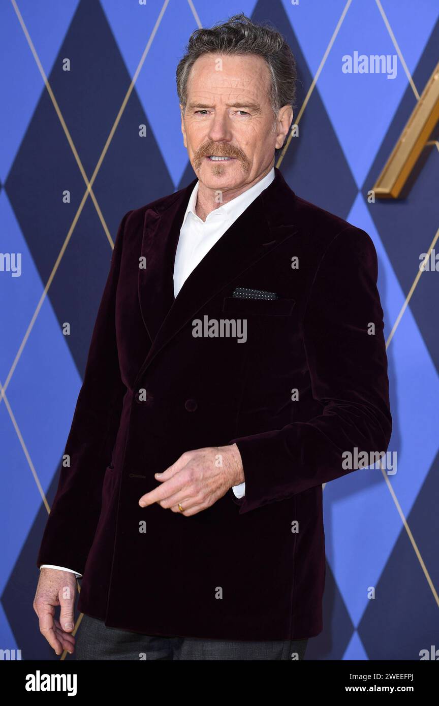 Bryan Cranston bei der Weltpremiere des Kinofilms Argylle im Odeon ...