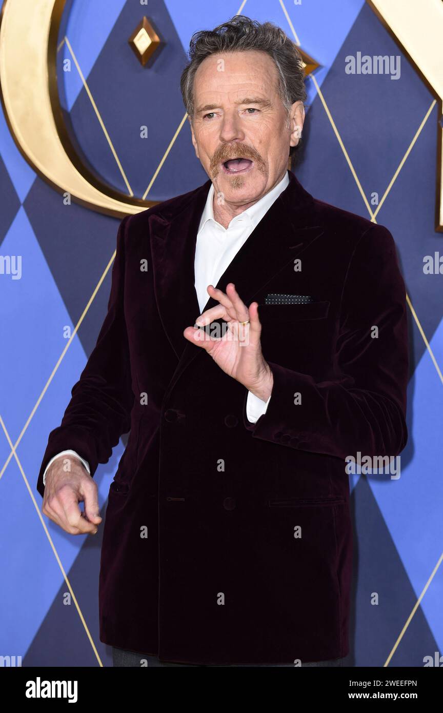 Bryan Cranston bei der Weltpremiere des Kinofilms Argylle im Odeon ...