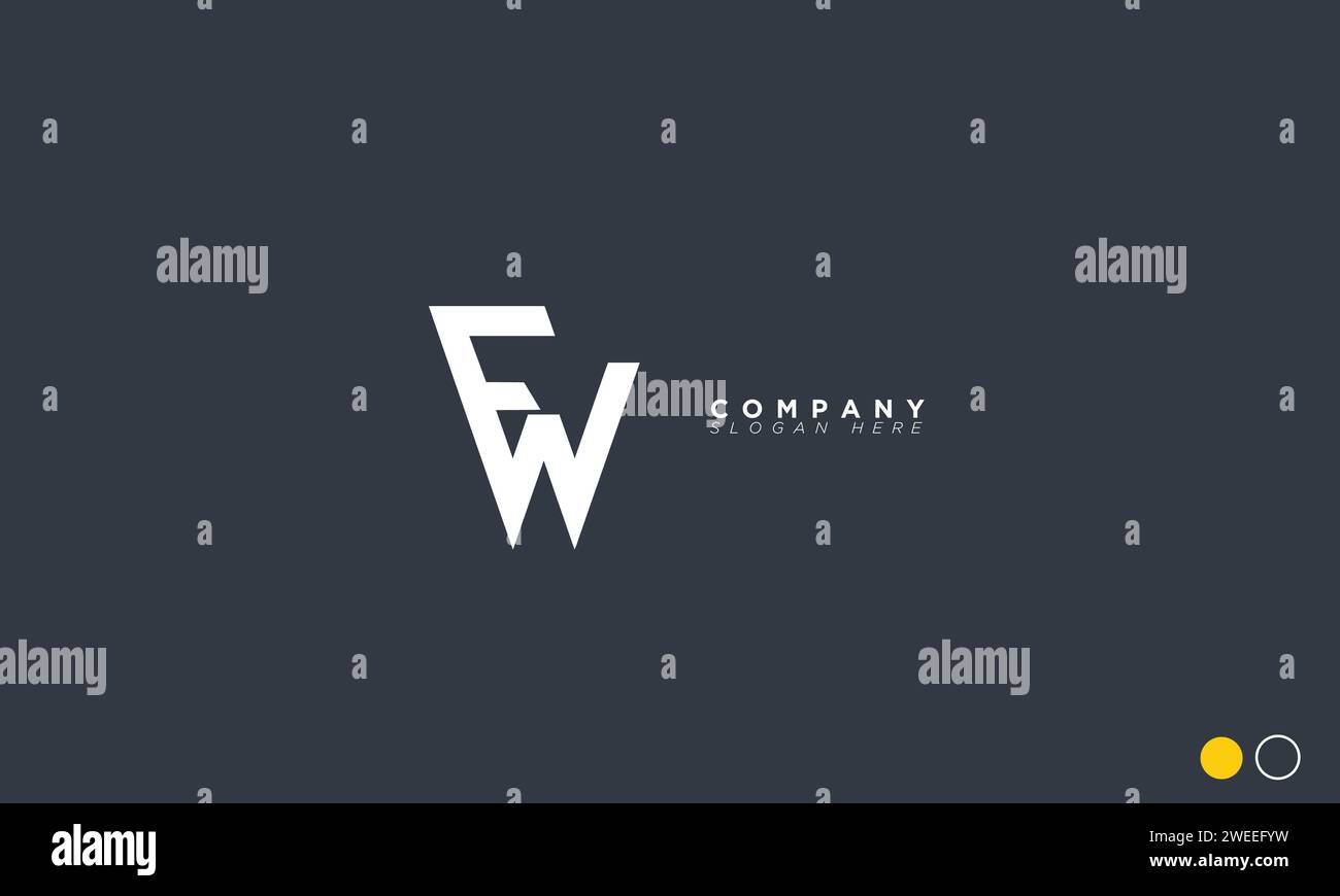 Fw letters hi-res stock photography and images - Alamy
