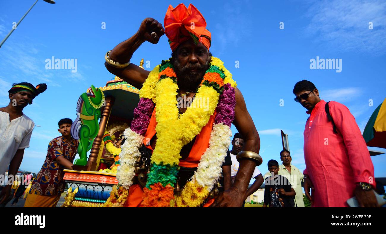 KUALA LUMPUR 25/01/2024 .Thaipusam or Thaipoosam is a Tamil Hindu ...