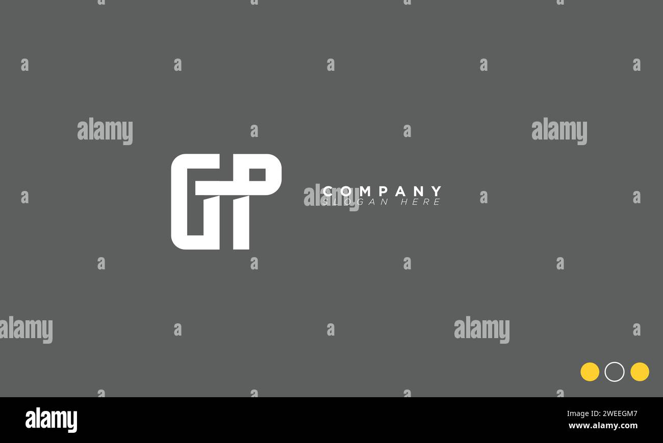 GP Alphabet letters Initials Monogram logo Stock Vector Image & Art - Alamy