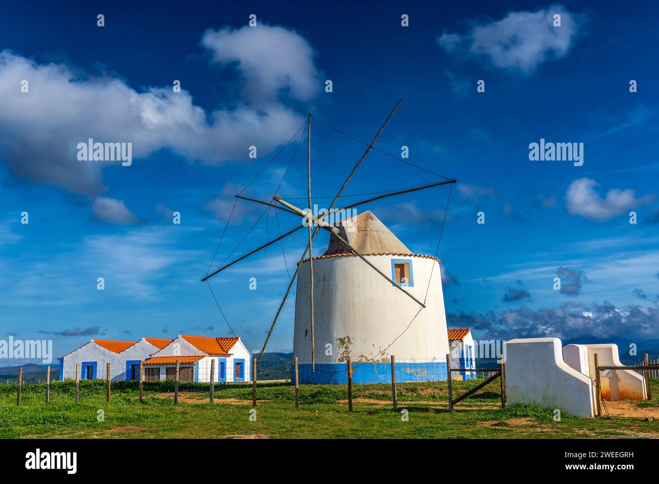 Portuguese windmill hi-res stock photography and images - Alamy