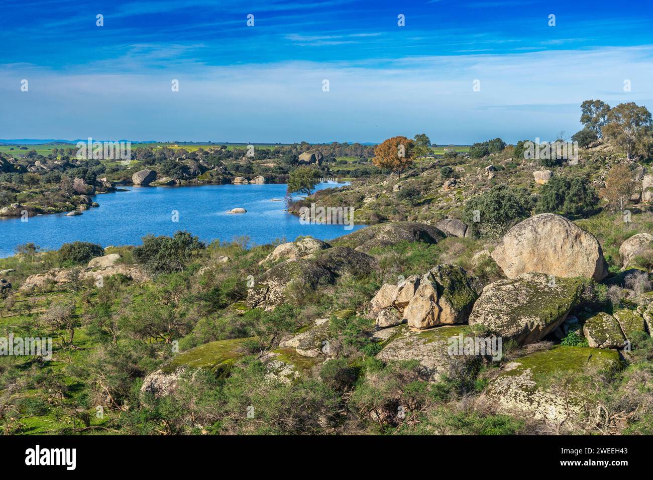 Monumeto natural de Los Barruecos (Spain Stock Photo - Alamy