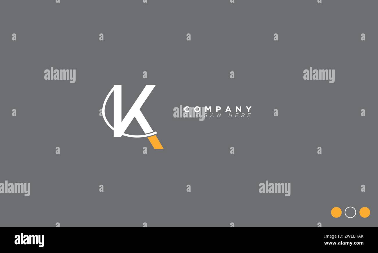 Vk letters hi-res stock photography and images - Alamy