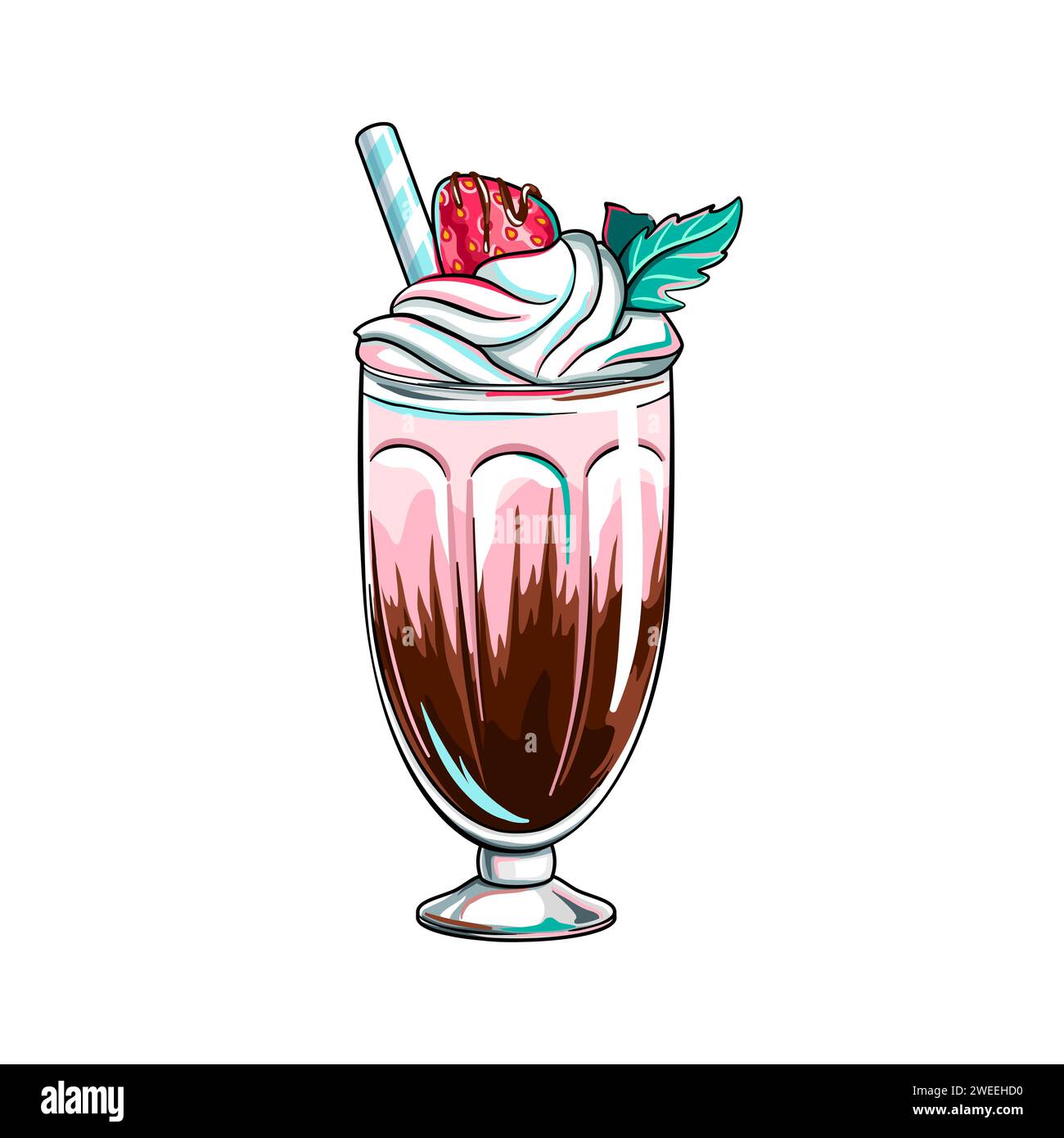 Milkshake Drawing