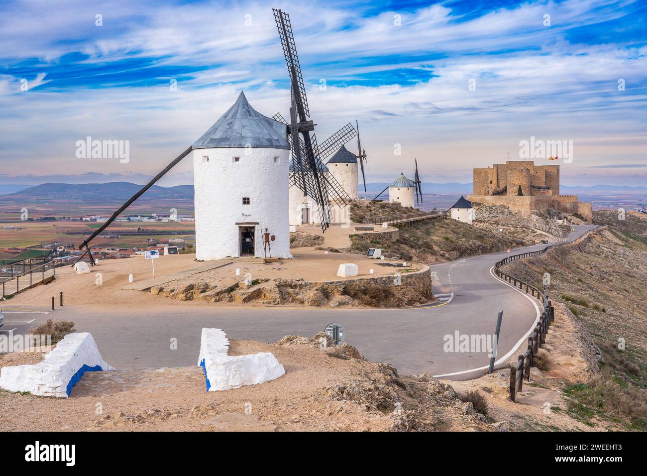 Windmills of Consuegra (Spain Stock Photo - Alamy