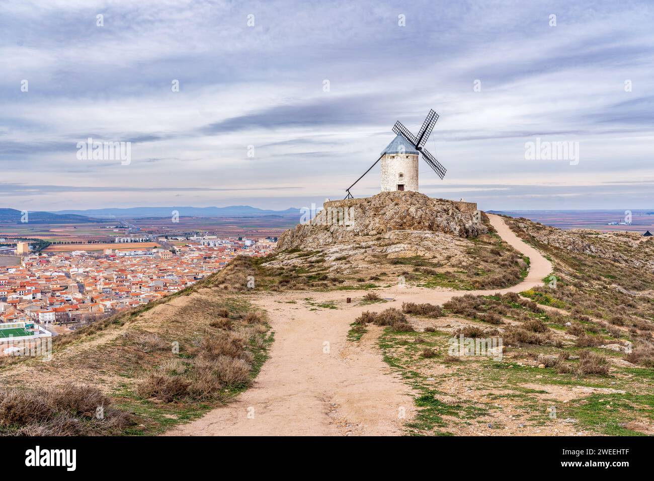 Windmills of Consuegra (Spain Stock Photo - Alamy