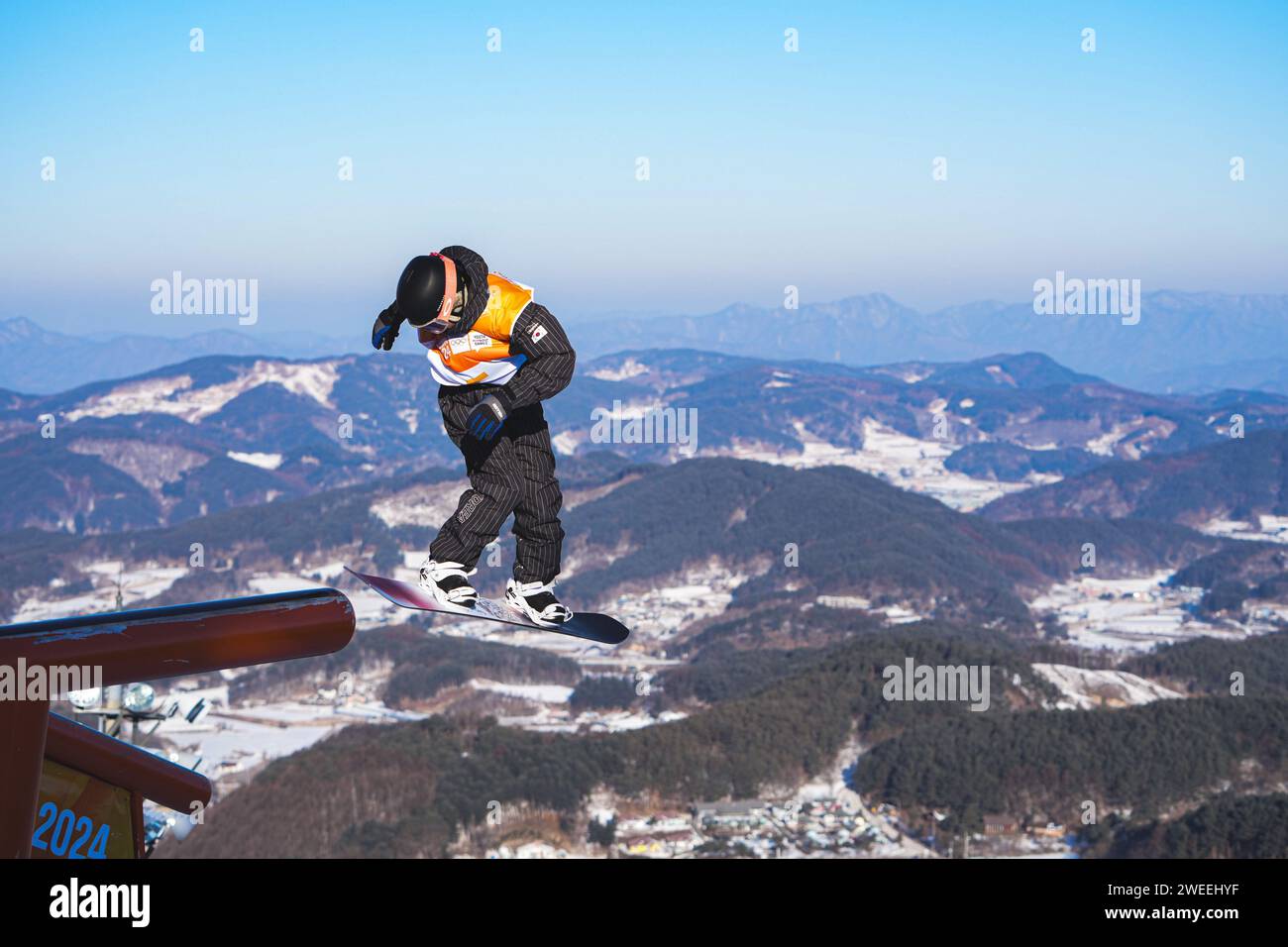 General view, JANUARY 25, 2024 - Snowboarding : Men's Slopestyle ...