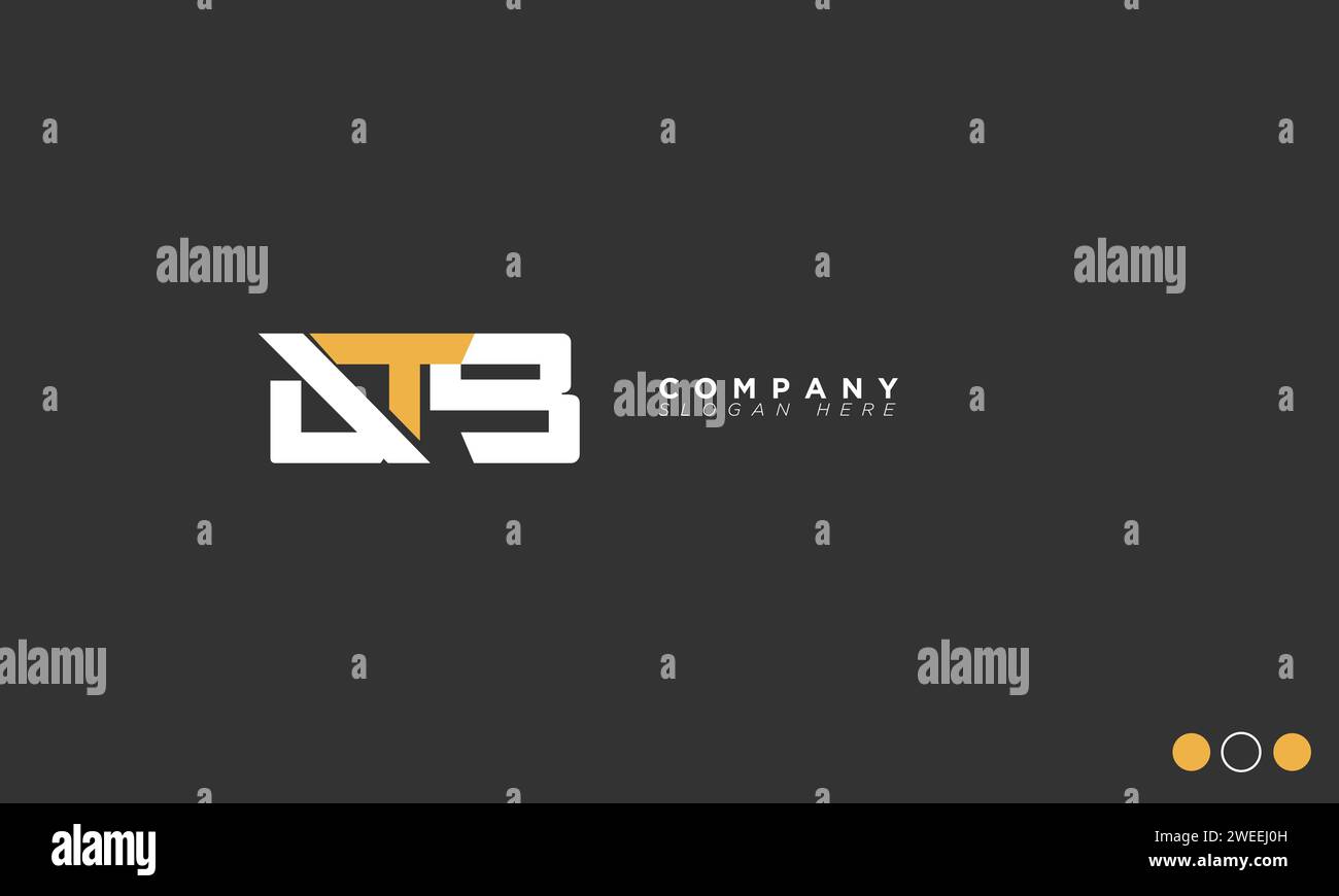 ATB Alphabet letters Initials Monogram logo Stock Vector Image & Art ...