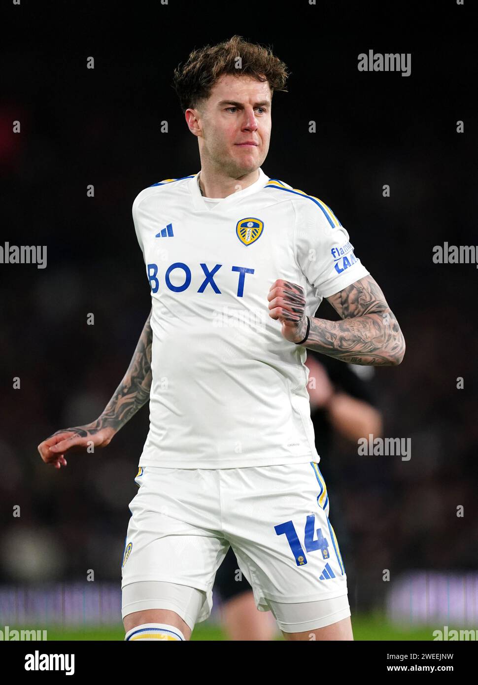 Leeds United's Joe Rodon during the Sky Bet Championship match at ...