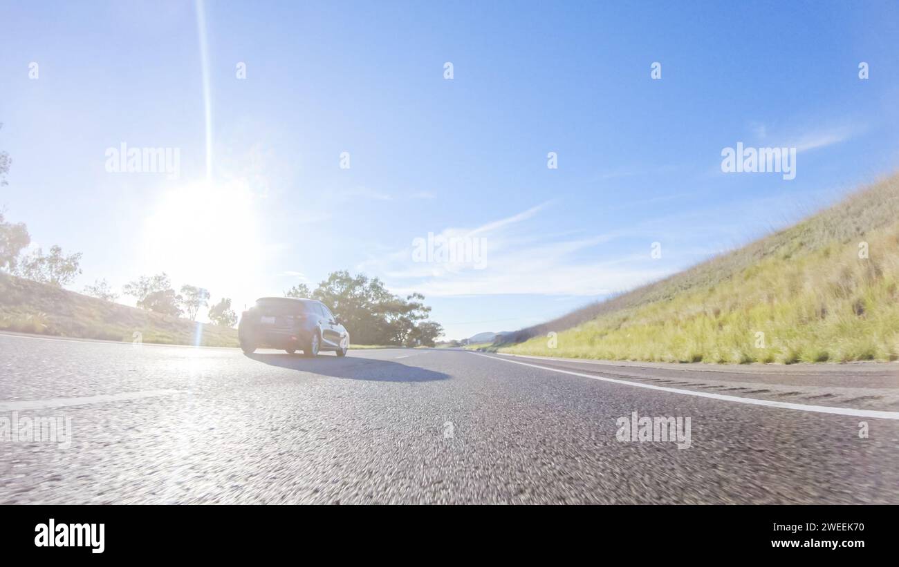 Daytime Journey on HWY 101 Near California Coast Stock Photo - Alamy