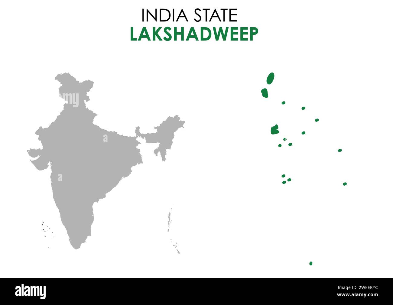 Lakshadweep map of Indian state. Lakshadweep map vector illustration ...
