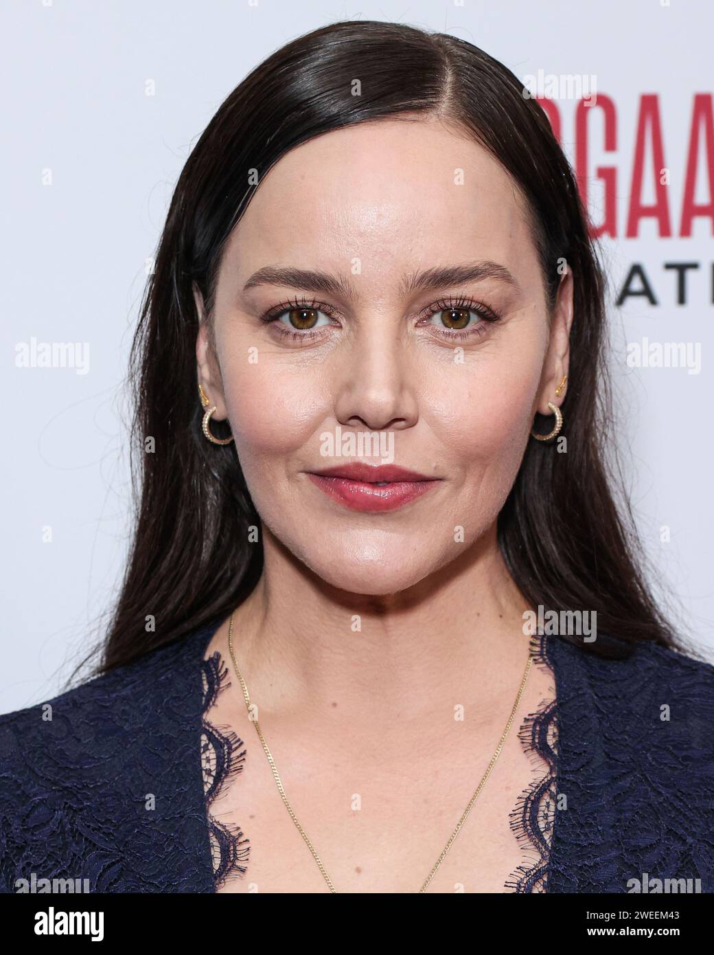 HOLLYWOOD, LOS ANGELES, CALIFORNIA, USA - JANUARY 24: Abbie Cornish ...