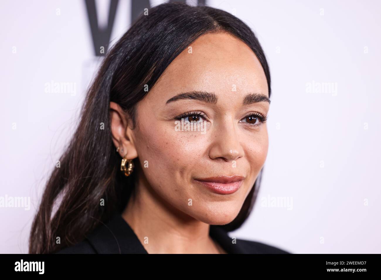 HOLLYWOOD, LOS ANGELES, CALIFORNIA, USA - JANUARY 24: Ashley Madekwe ...