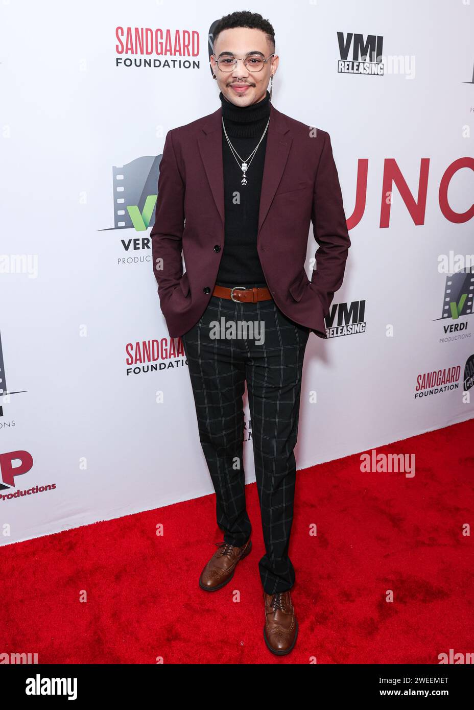 HOLLYWOOD, LOS ANGELES, CALIFORNIA, USA - JANUARY 24: Chris Whitcomb ...