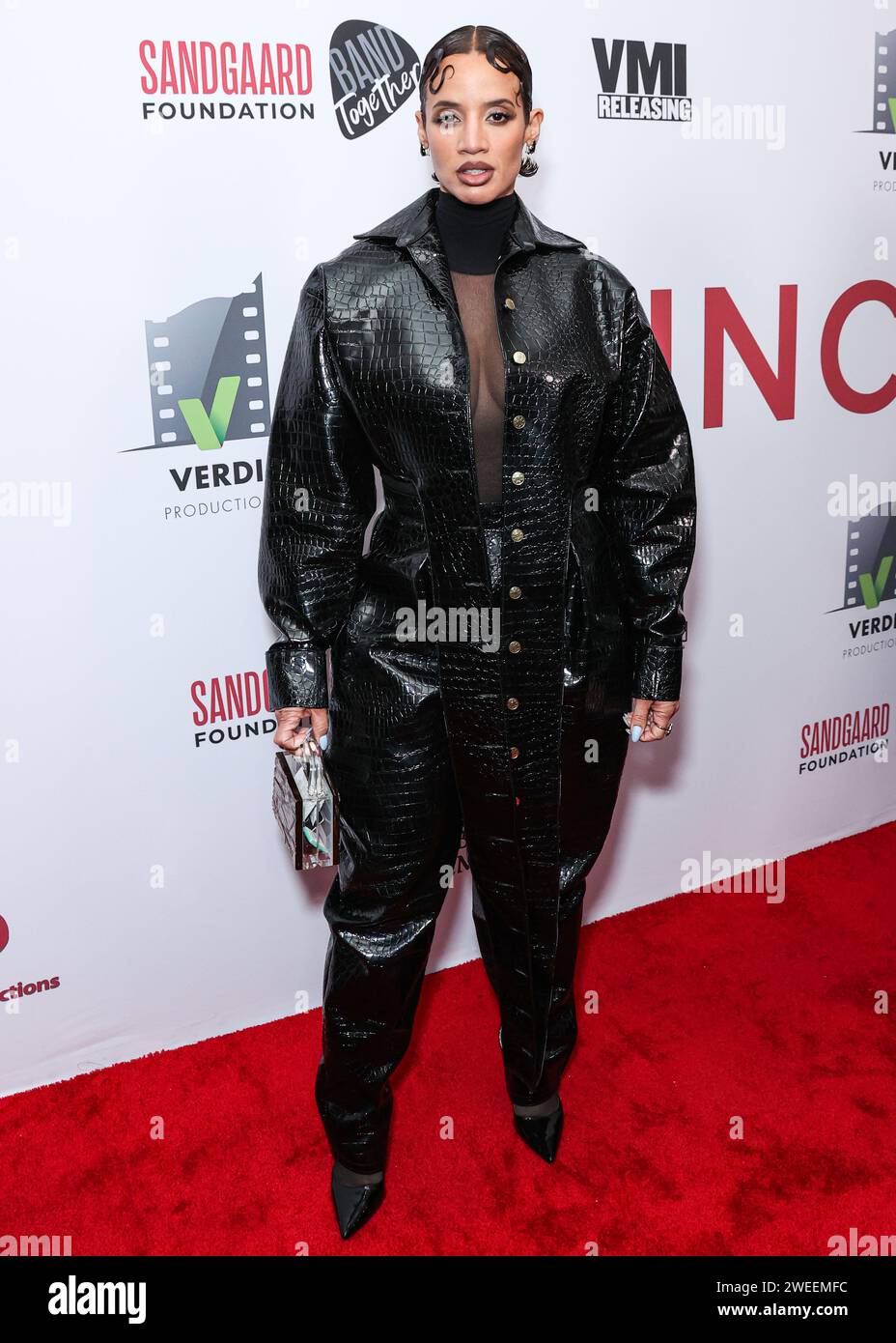 HOLLYWOOD, LOS ANGELES, CALIFORNIA, USA - JANUARY 24: Dascha Polanco ...