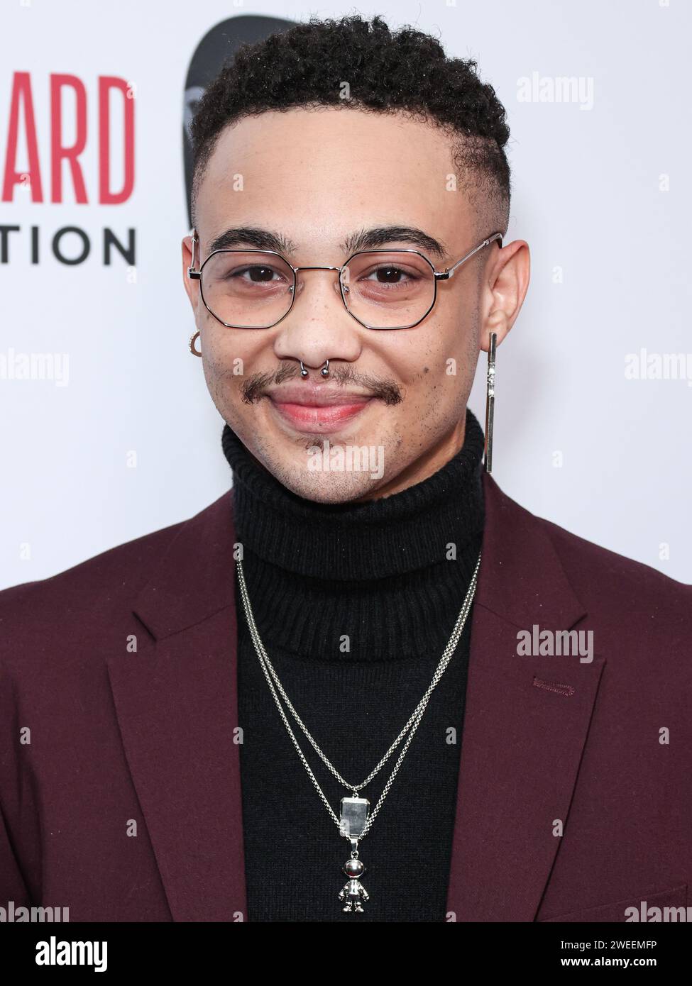 HOLLYWOOD, LOS ANGELES, CALIFORNIA, USA - JANUARY 24: Chris Whitcomb ...