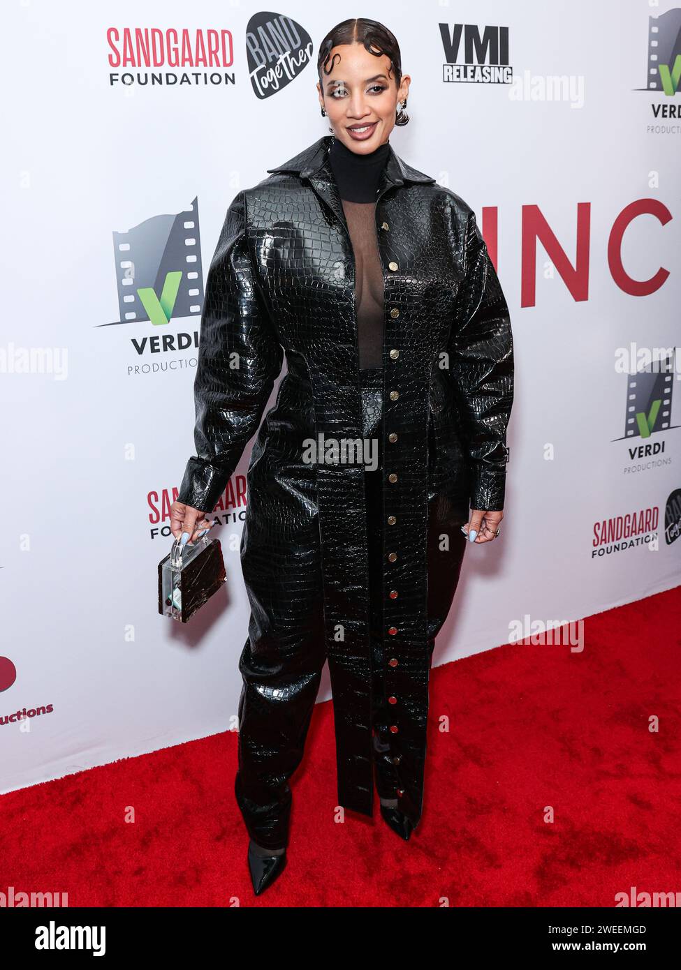 HOLLYWOOD, LOS ANGELES, CALIFORNIA, USA - JANUARY 24: Dascha Polanco ...