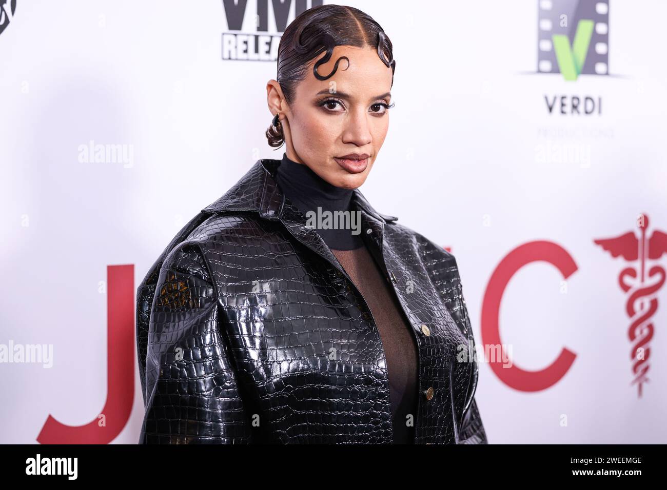 HOLLYWOOD, LOS ANGELES, CALIFORNIA, USA - JANUARY 24: Dascha Polanco ...