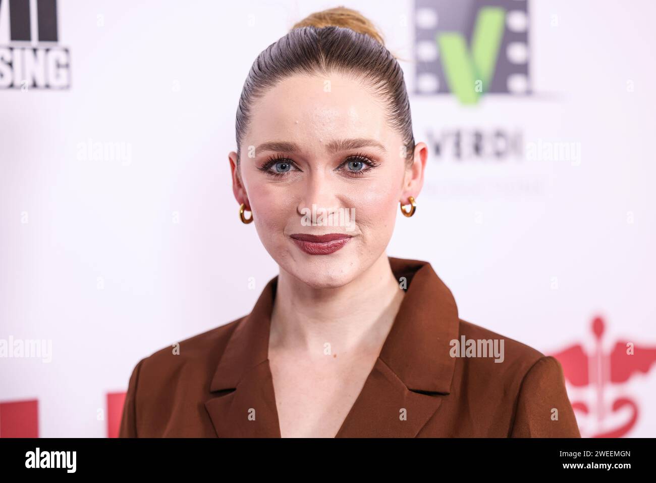 HOLLYWOOD, LOS ANGELES, CALIFORNIA, USA - JANUARY 24: Greer Grammer ...