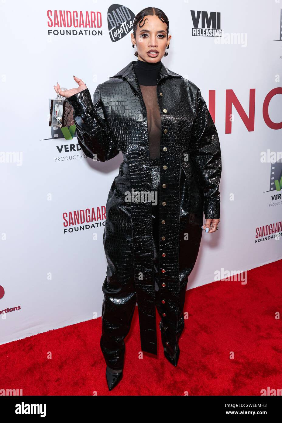 HOLLYWOOD, LOS ANGELES, CALIFORNIA, USA - JANUARY 24: Dascha Polanco ...