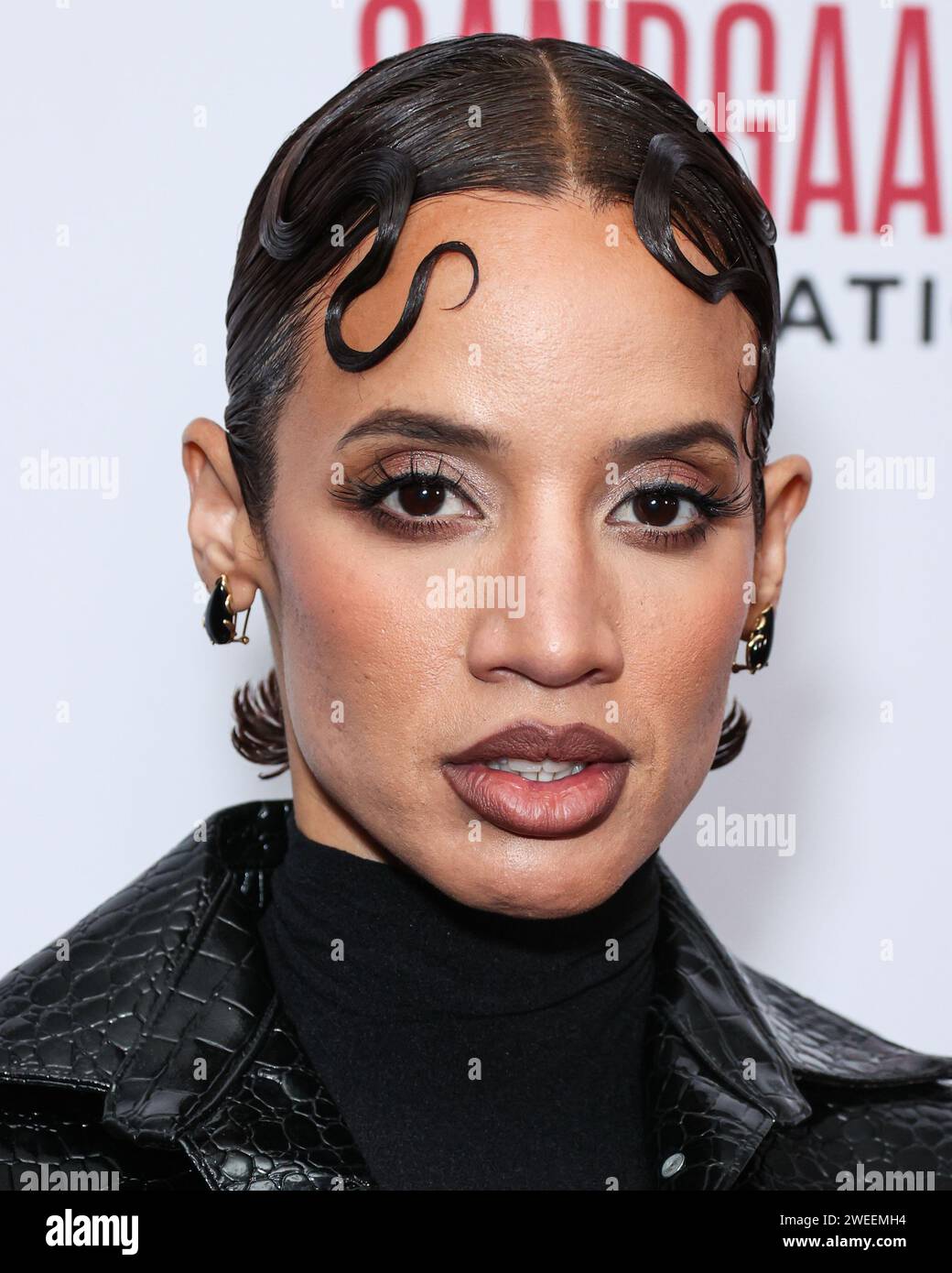 HOLLYWOOD, LOS ANGELES, CALIFORNIA, USA - JANUARY 24: Dascha Polanco ...