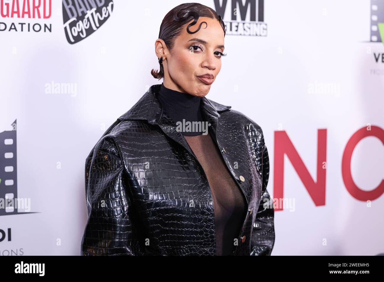 HOLLYWOOD, LOS ANGELES, CALIFORNIA, USA - JANUARY 24: Dascha Polanco ...