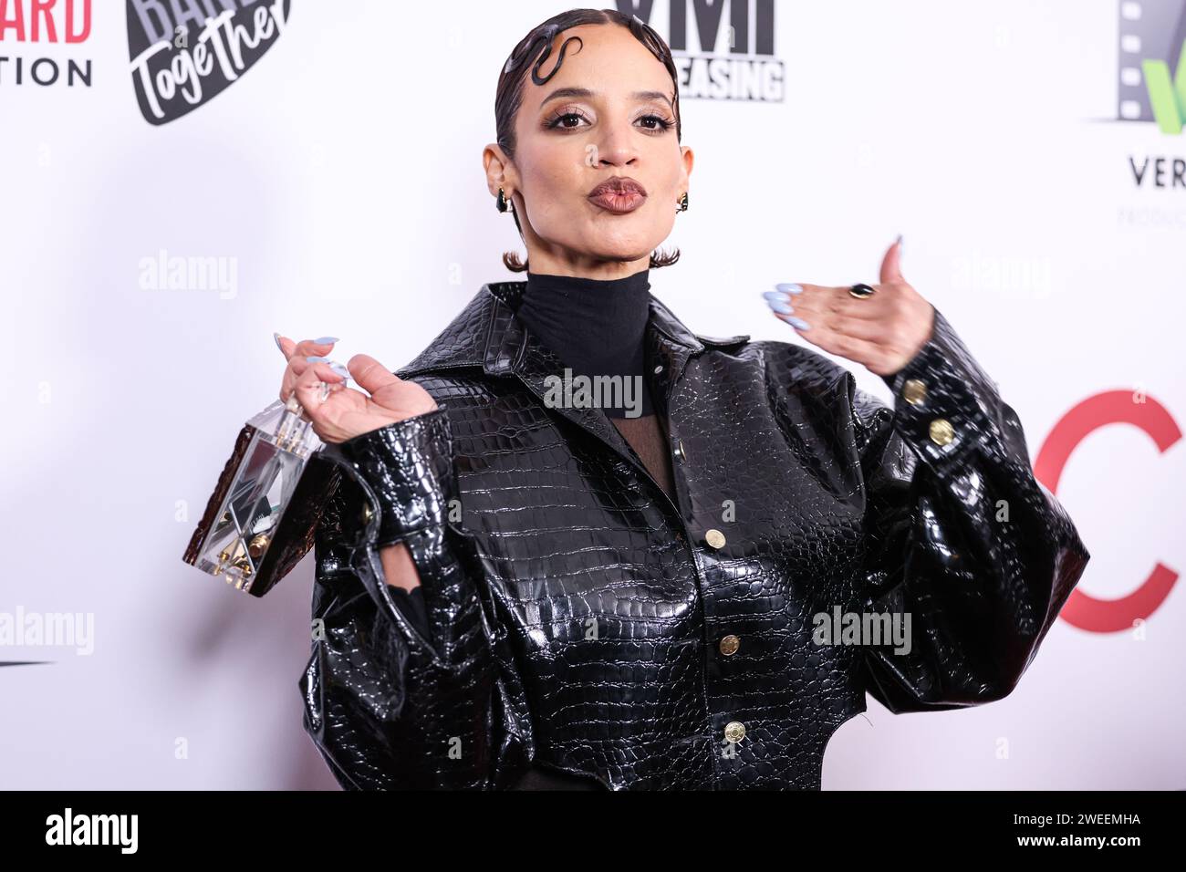 HOLLYWOOD, LOS ANGELES, CALIFORNIA, USA - JANUARY 24: Dascha Polanco ...