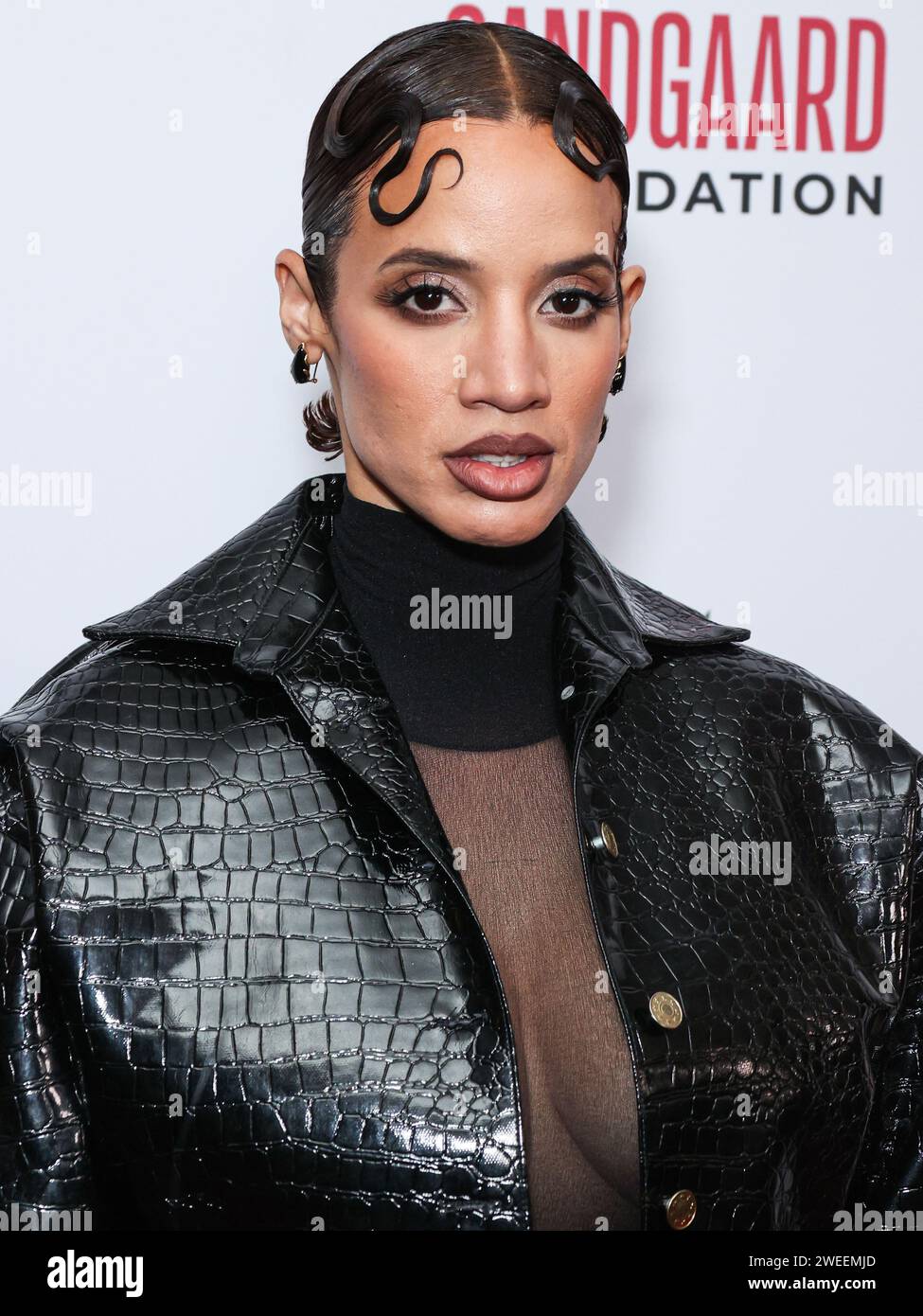 HOLLYWOOD, LOS ANGELES, CALIFORNIA, USA - JANUARY 24: Dascha Polanco ...