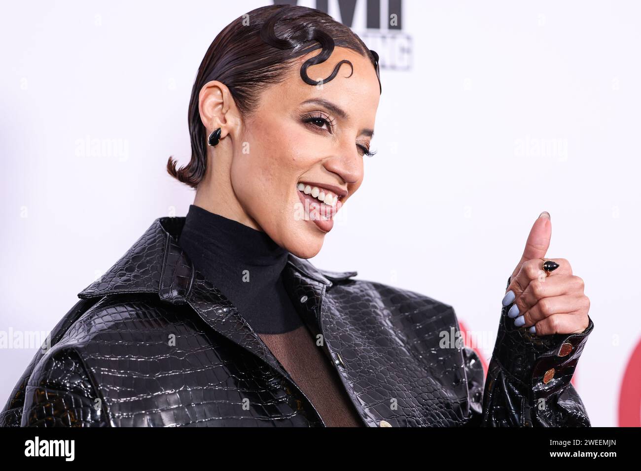 HOLLYWOOD, LOS ANGELES, CALIFORNIA, USA - JANUARY 24: Dascha Polanco ...