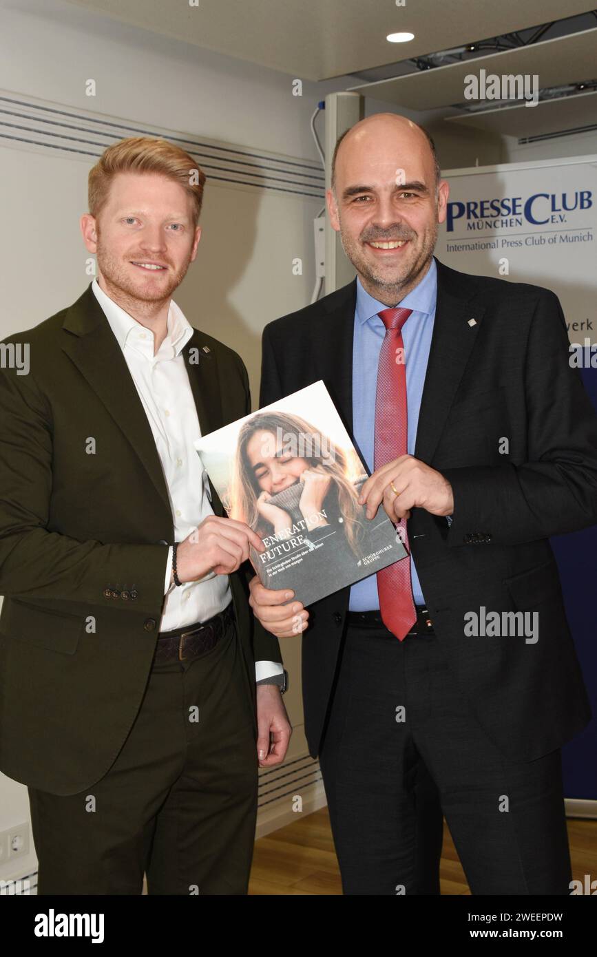 Florian Schoerghuber, Co-CEO, Schoerghuber Gruppe Bernhard Taubenberger, Studienleiter und Chief ...